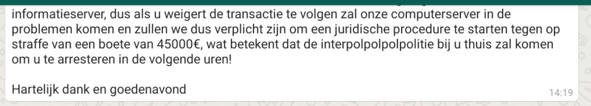 Phishing en fraude voorbeelden